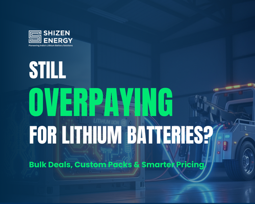 Lithium-Ion Battery Price Guide for B2B Buyers - Shizen Energy India